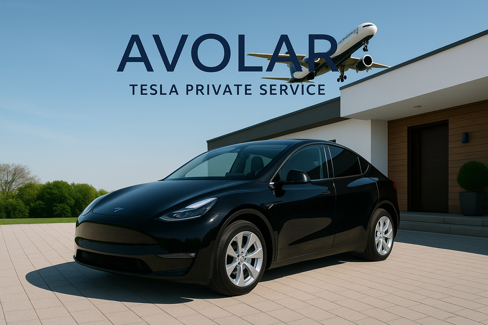 Tesla Negro AICM CDMX - Traslado Redondo Premium | Avolar – Avolar